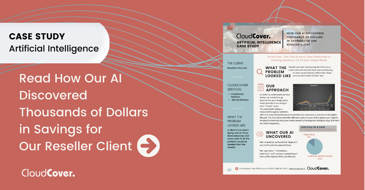Artificial Intelligence Case Study | CloudCover